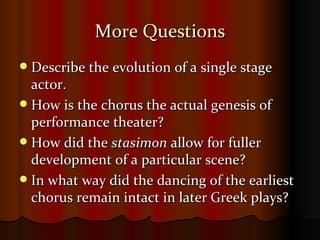 Ancient Greek Theater | PPT