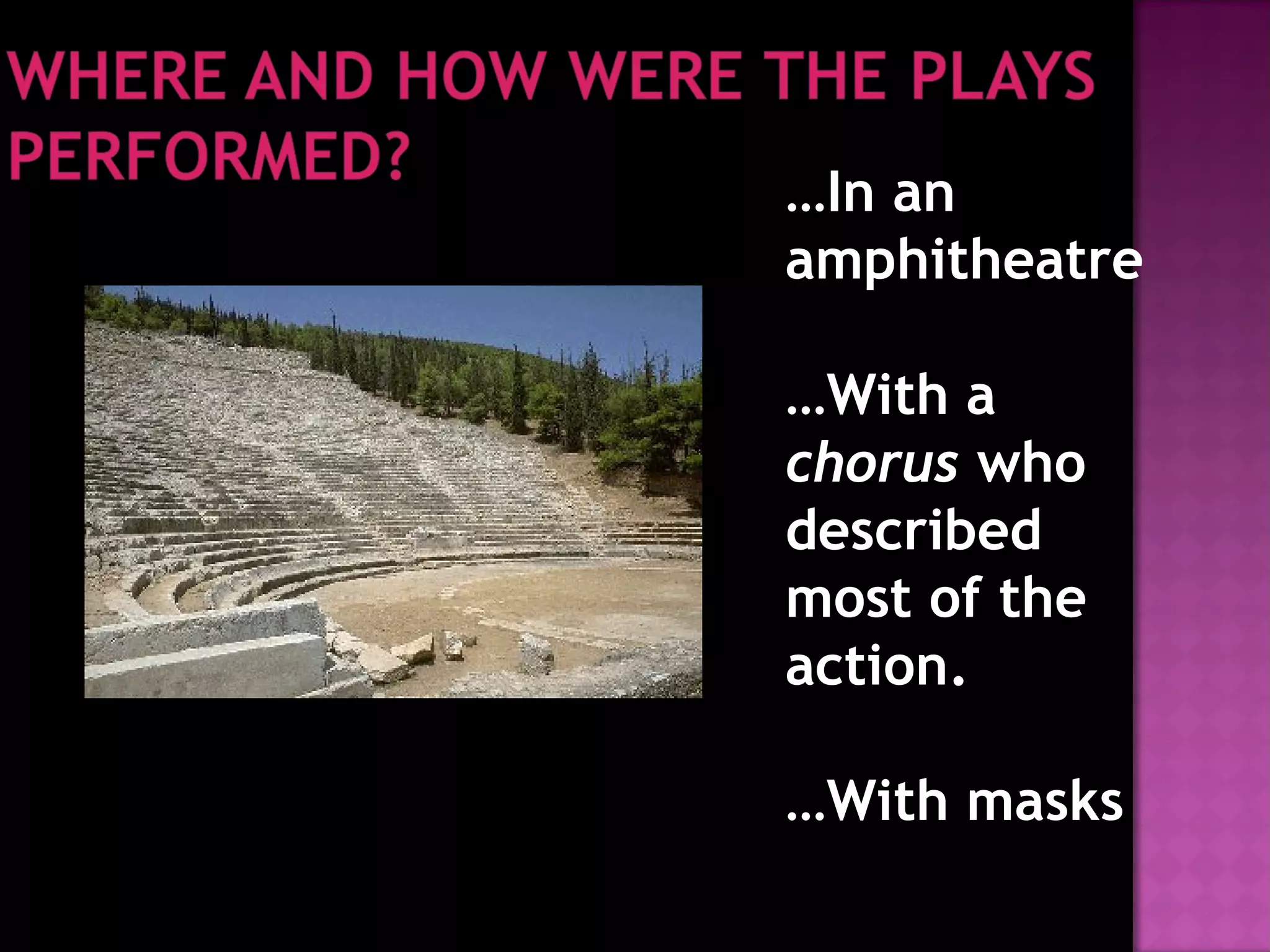 Ancient greek theatre | PPT