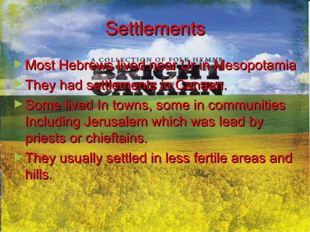 Ancient Hebrews | PPT | Christianity | Religion & Spirituality