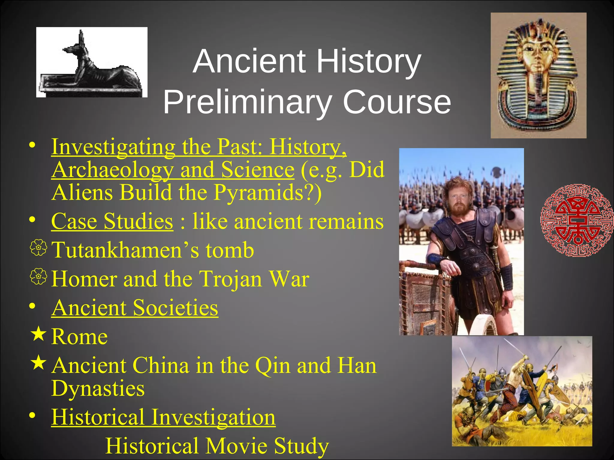 Ancient History | PPT
