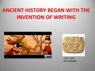 Ancient history 6th grade | PPT