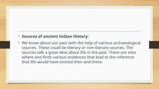 This on basic information about ancient history.... | PPTX