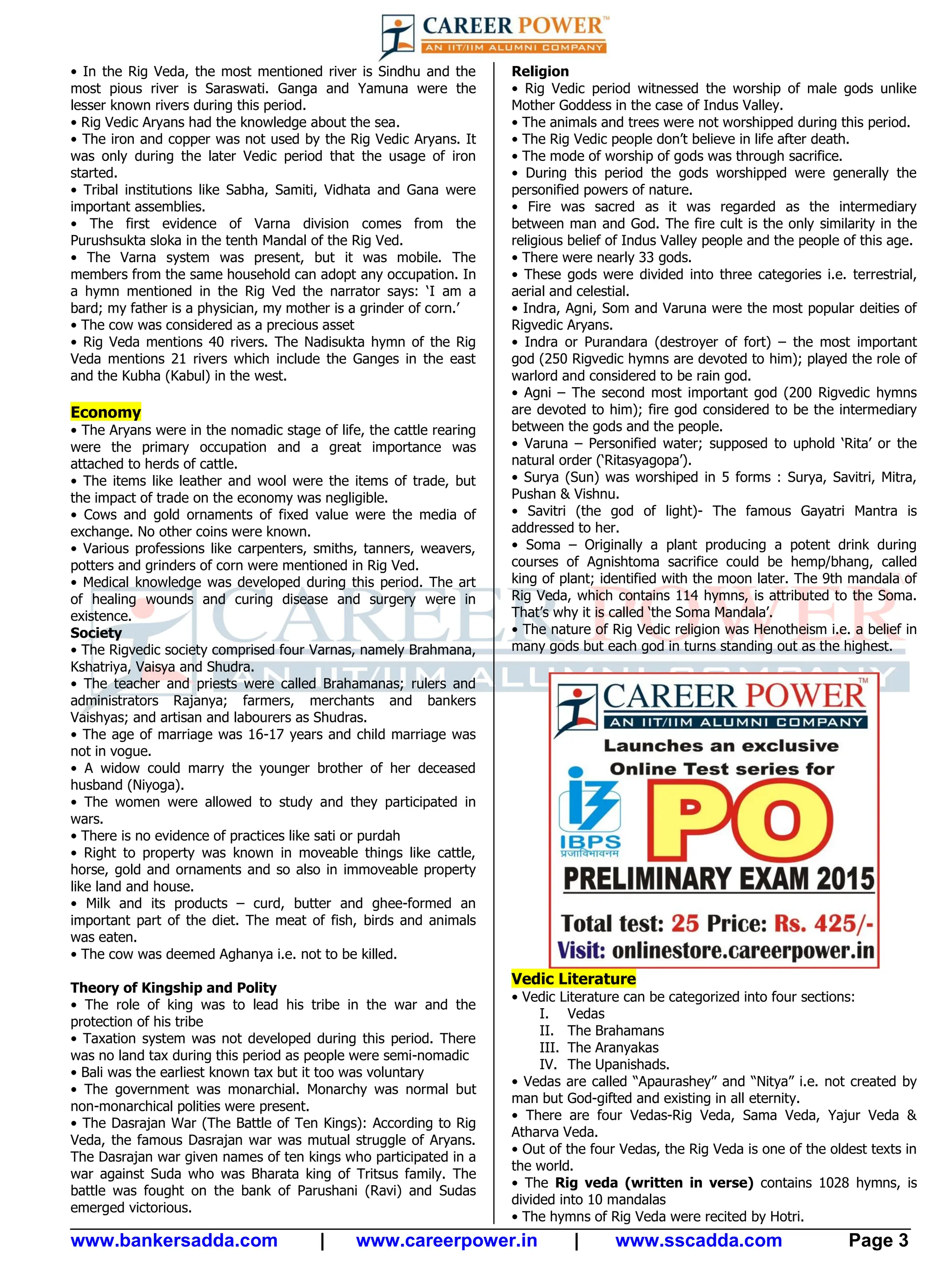 Ancient History Capsule for SSC all SSC Exams | PDF