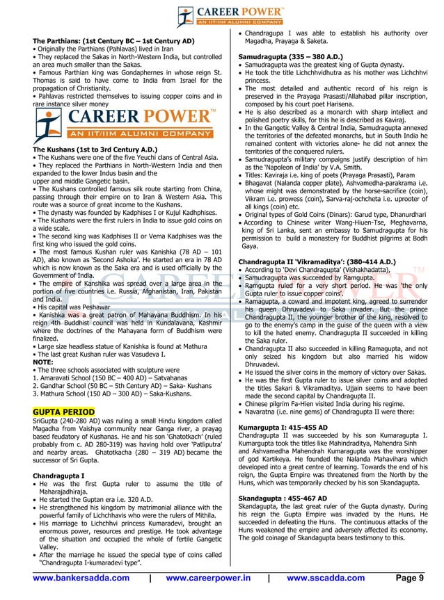 Ancient History Capsule for SSC all SSC Exams | PDF