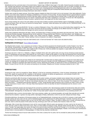 Ancient history of andhras | PDF