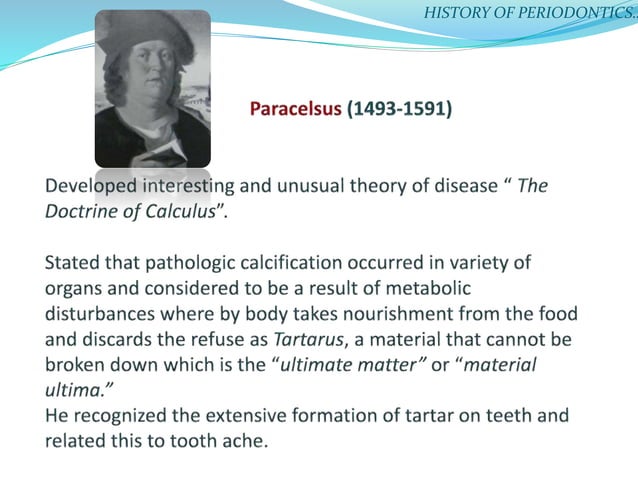 Ancient history of periodontics | PPTX