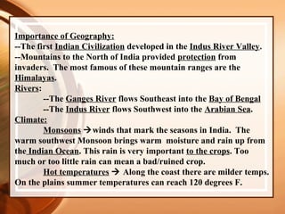 Ancient India Notes | PPT