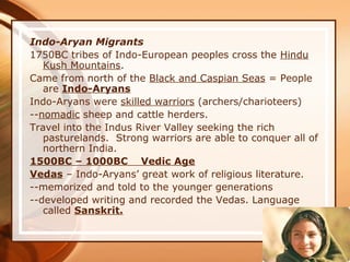 Ancient India Notes | PPT
