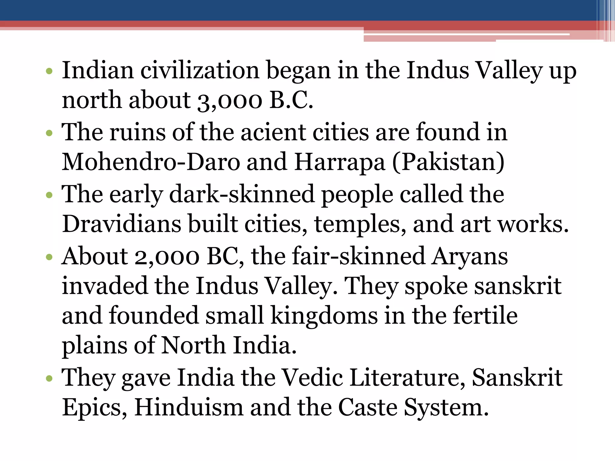 Ancient india | PPTX