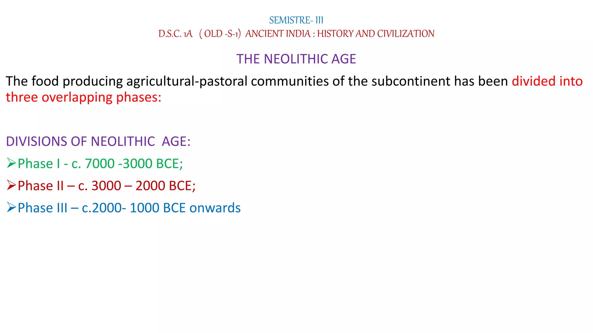Ancient India History and Civilization | PPTX