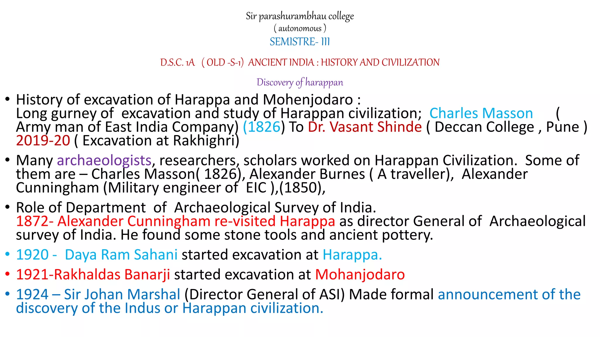 Ancient India History and Civilization | PPTX