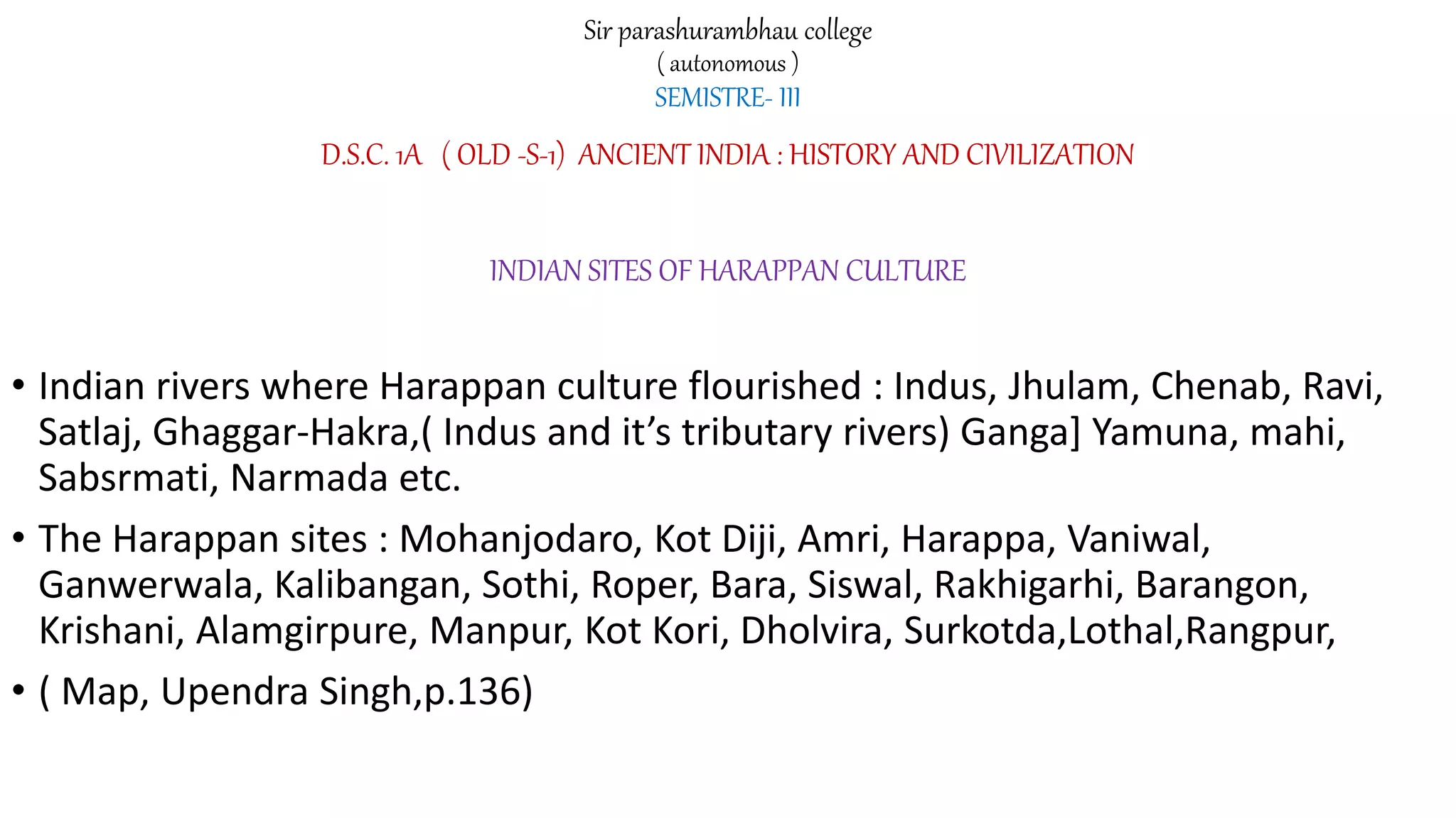 Ancient India History and Civilization | PPTX