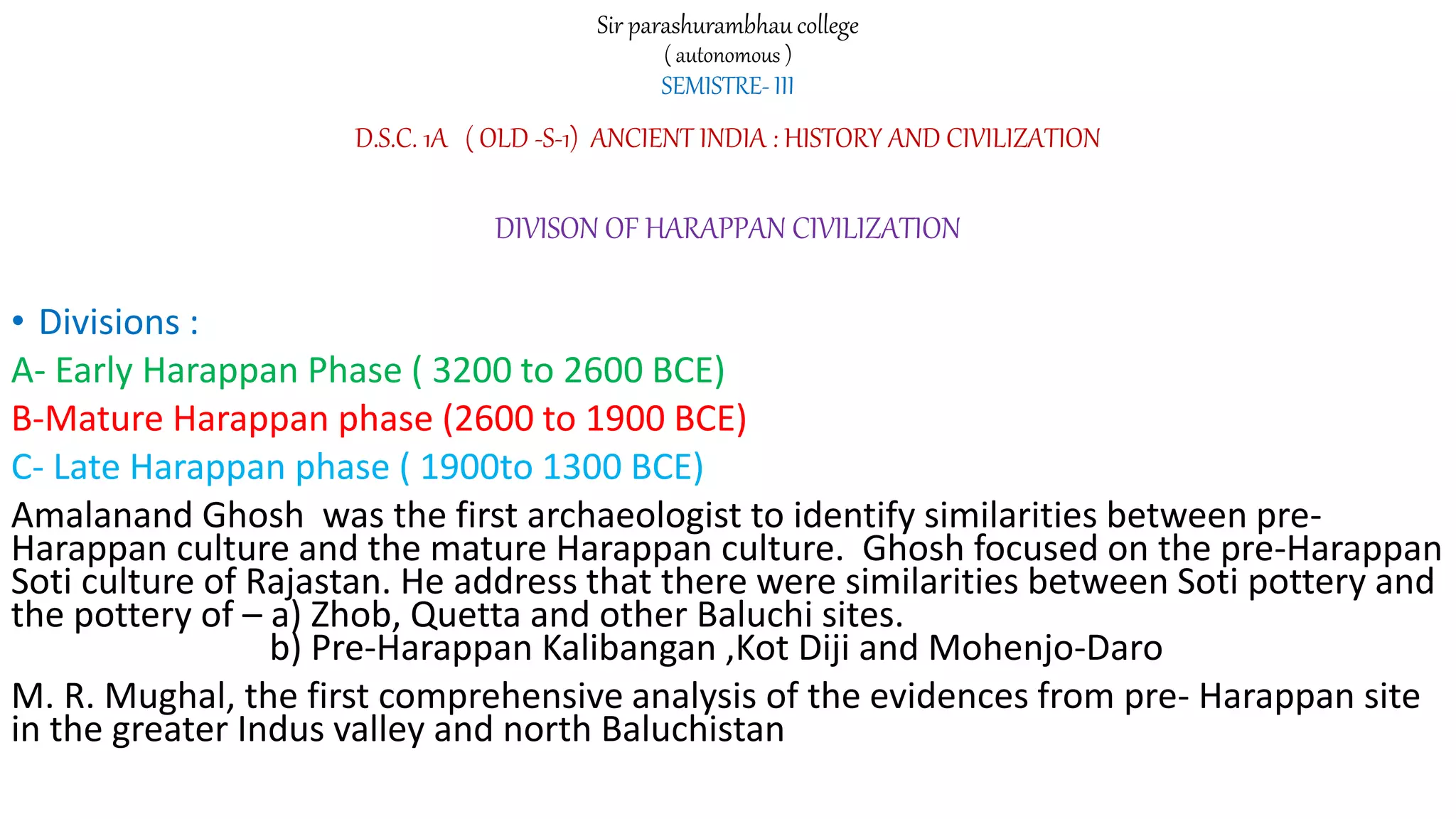 Ancient India History and Civilization | PPTX