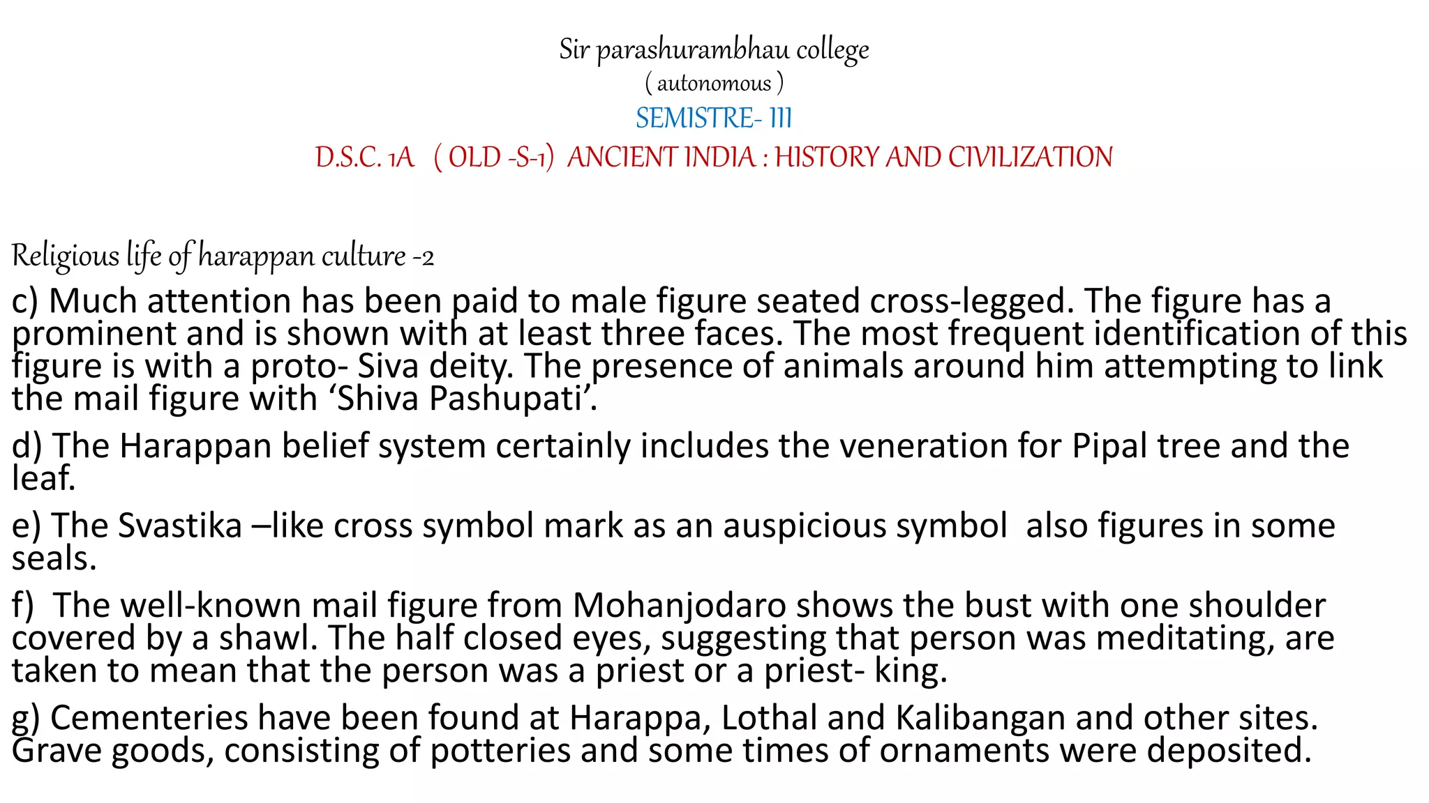 Ancient India History and Civilization | PPTX