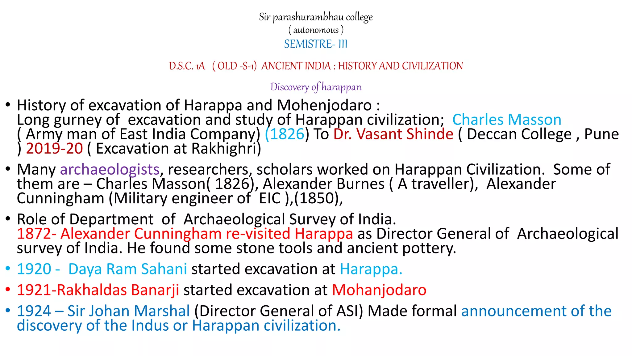 Ancient India History and Civilization | PPTX