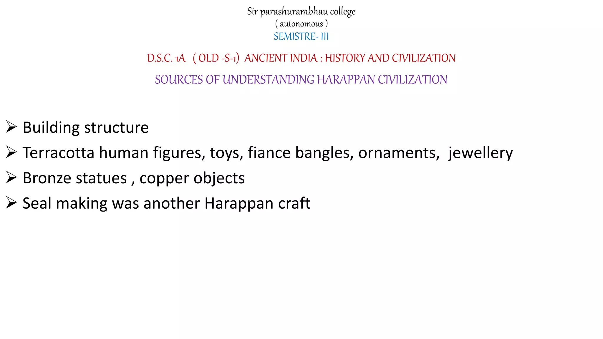Ancient India History and Civilization | PPTX