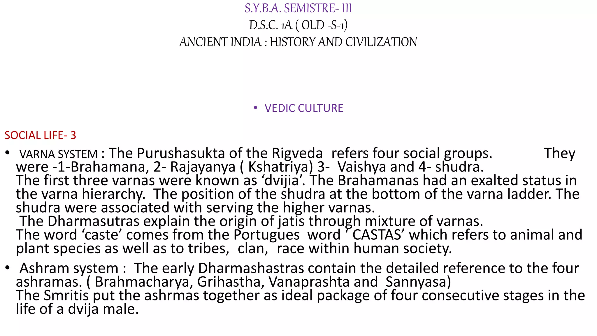 Ancient India History and Civilization | PPTX