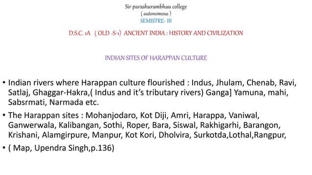 Ancient India History and Civilization | PPTX