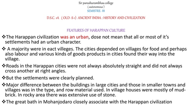 Ancient India History and Civilization | PPTX