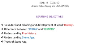 Ancient India History and Civilization | PPTX