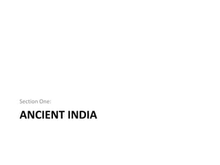 Ancient India and China | PPTX