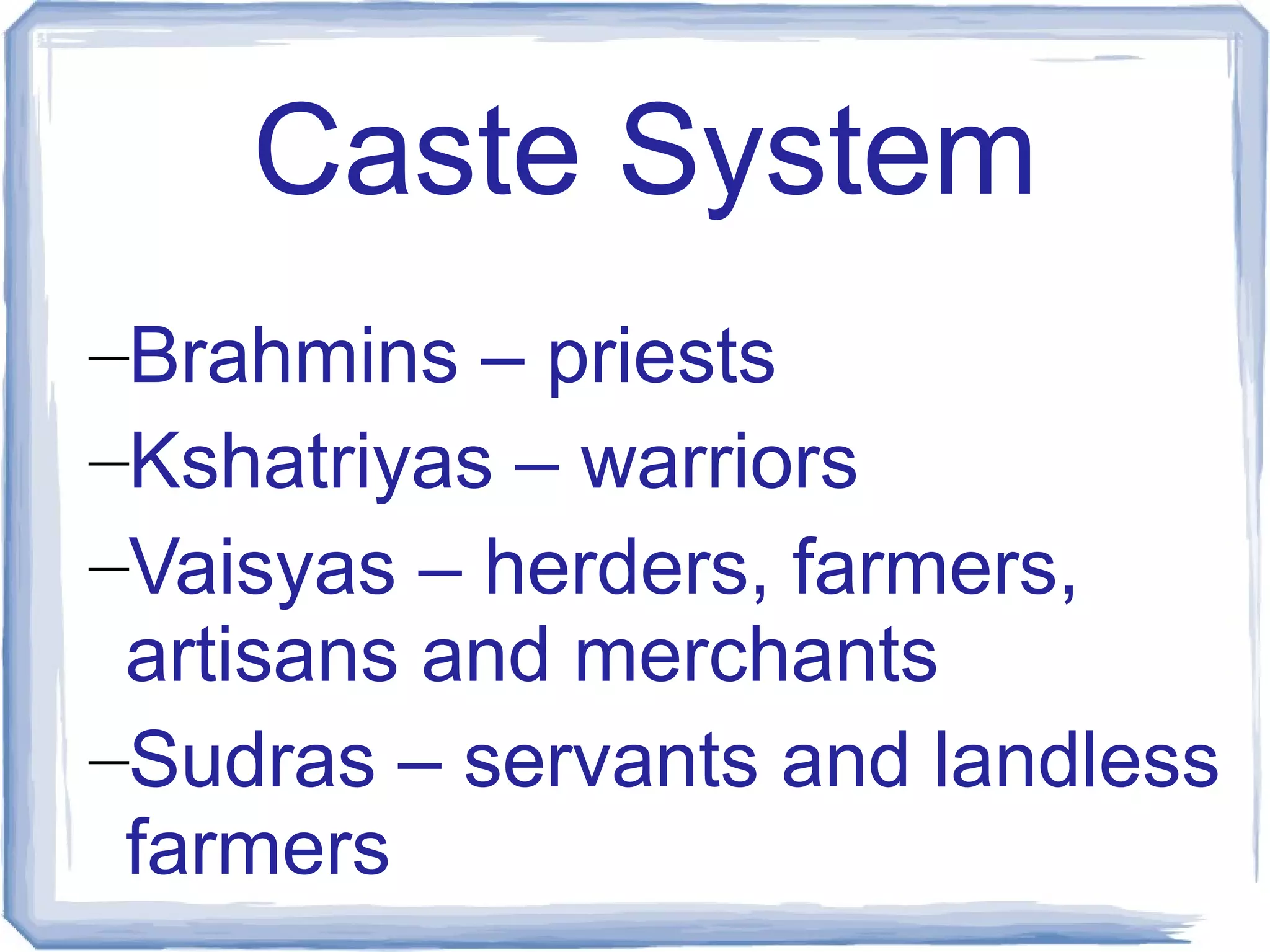 Ancient india geography & climate origins of hinduism & buddhism | PPT