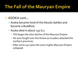 Ancient india guided notes | PPTX