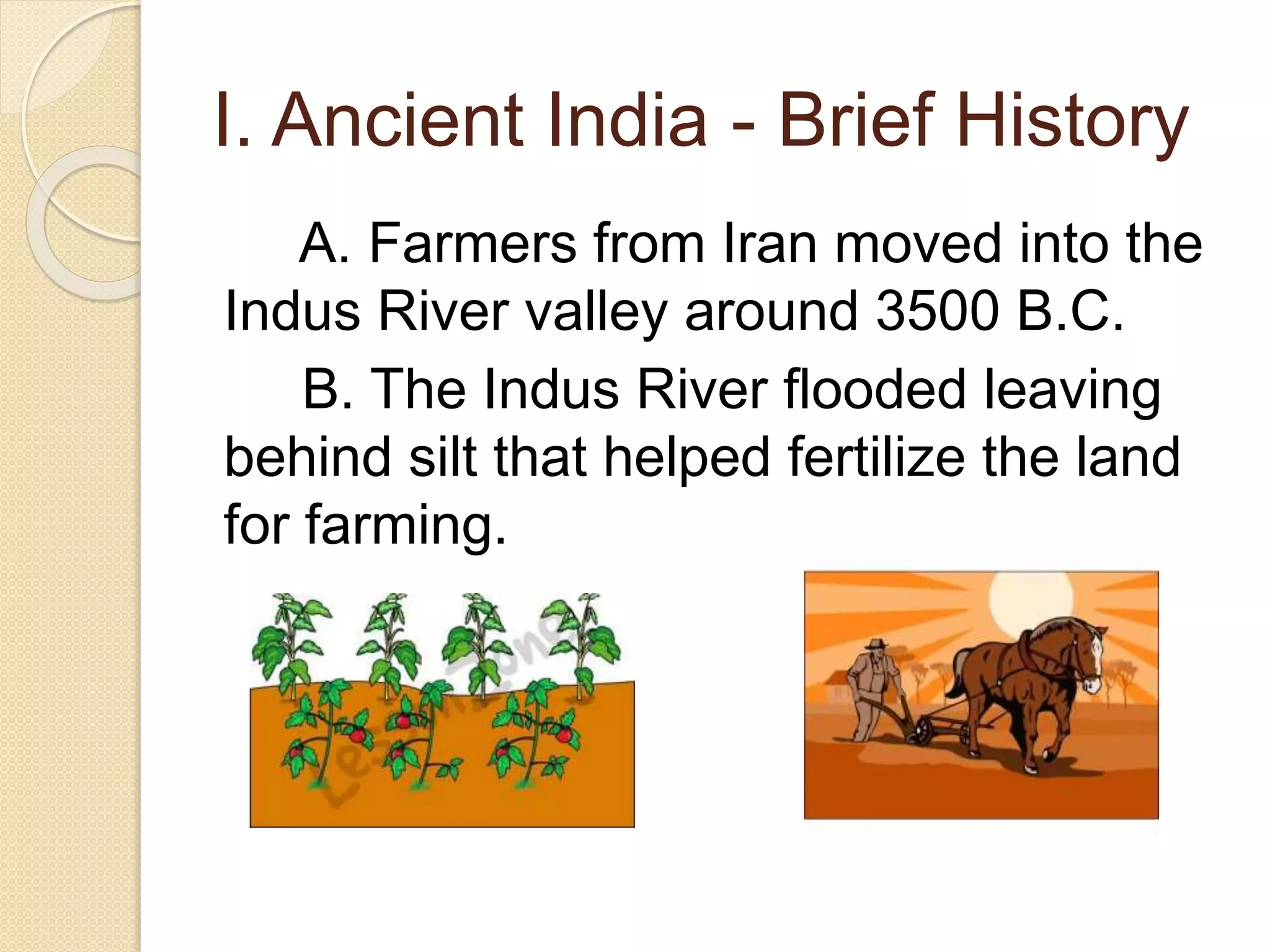 Ancient india (indus river valley civilization) notes 2 | PPT
