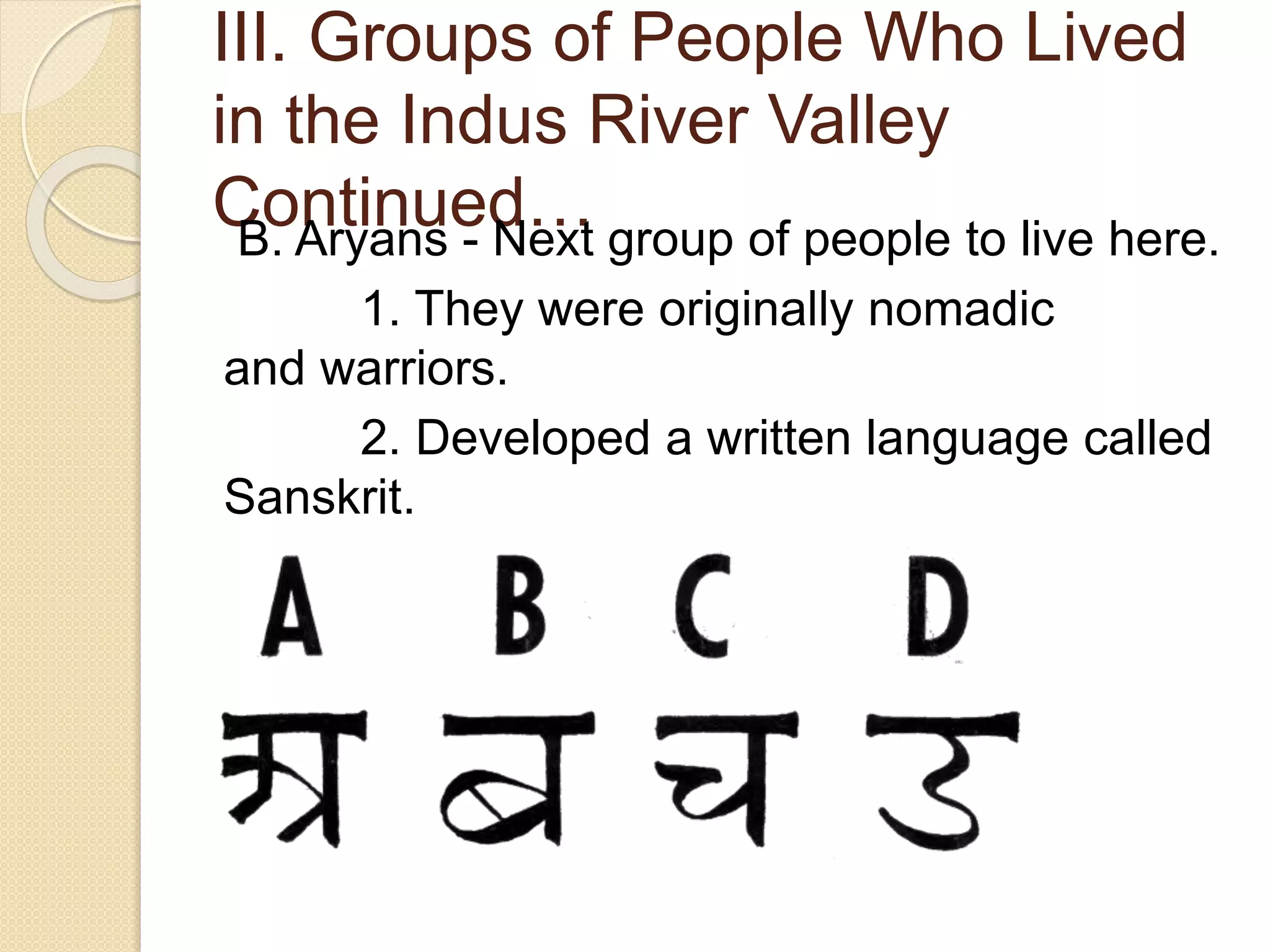 Ancient india (indus river valley civilization) notes 2 | PPT