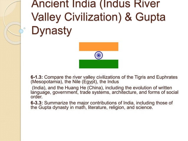 Ancient india (indus river valley civilization) notes 2 | PPT