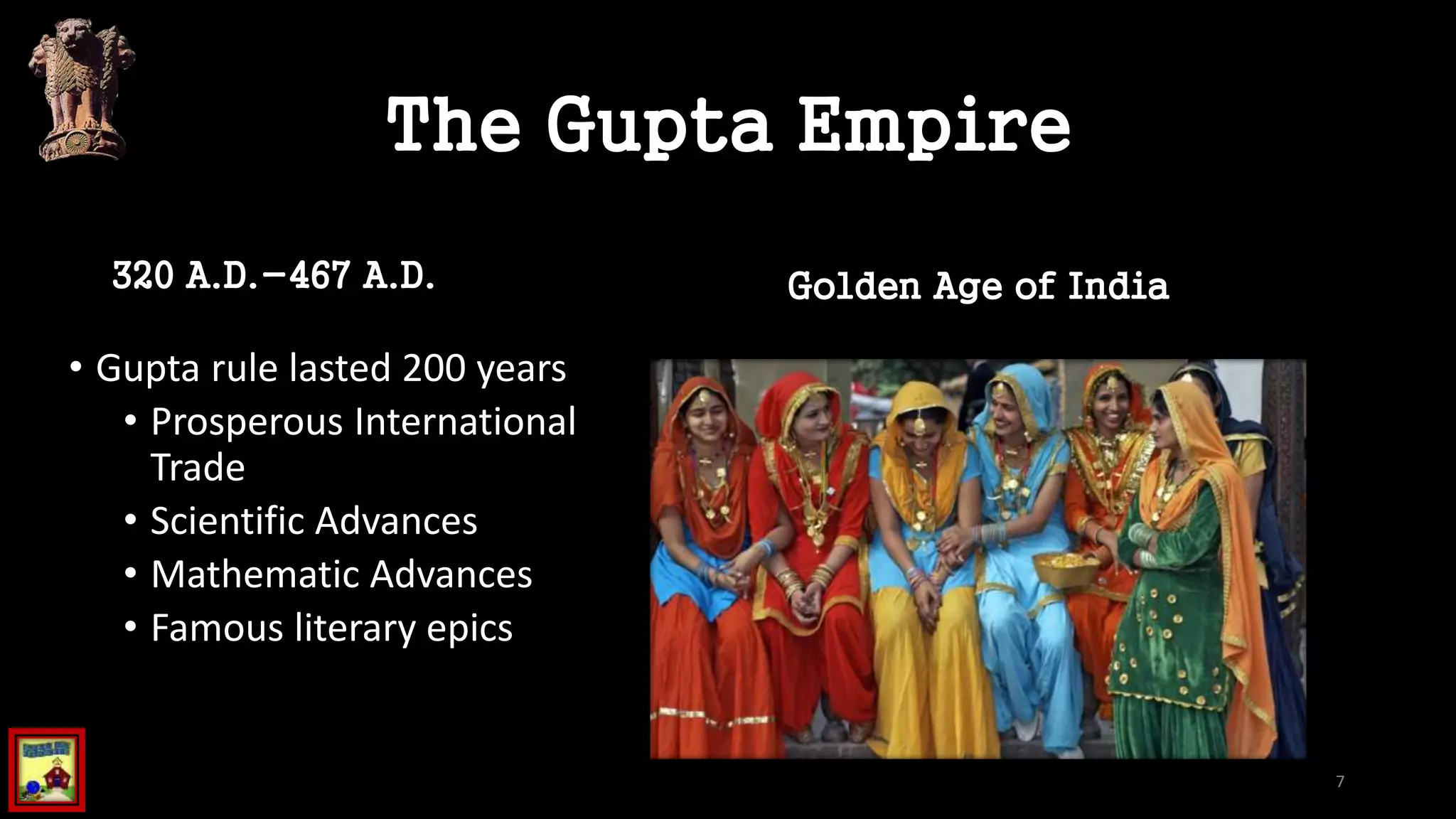 Ancient India: Mauryan & Gupta Empires | PPSX