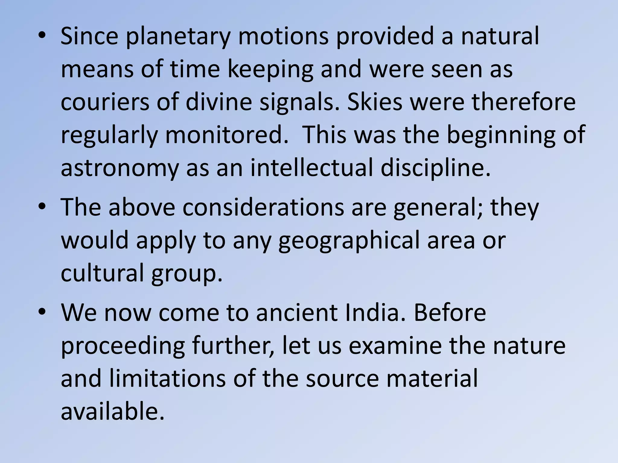 Ancient indian astronomy and mathematics | PPTX