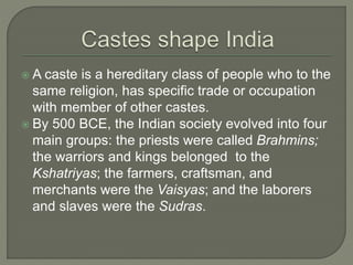 Ancient indian civilization | PPTX