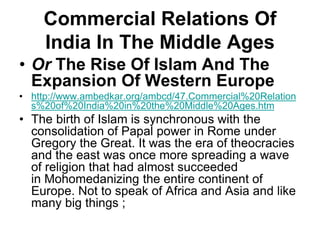 Ancient indian commerce | PPTX