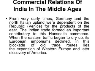 Ancient indian commerce | PPTX