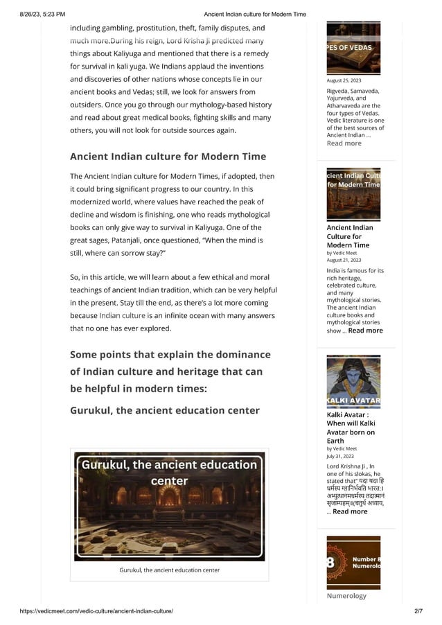 Ancient Indian Culture for Modern Time.pdf