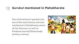 Ancient Indian Gurukul Education System | PPTX