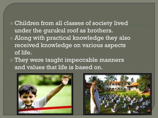 Ancient indian learning system gurukul system | PPTX | Hinduism ...