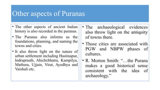 Ancient Indian literary Sources of History Part I | PPTX