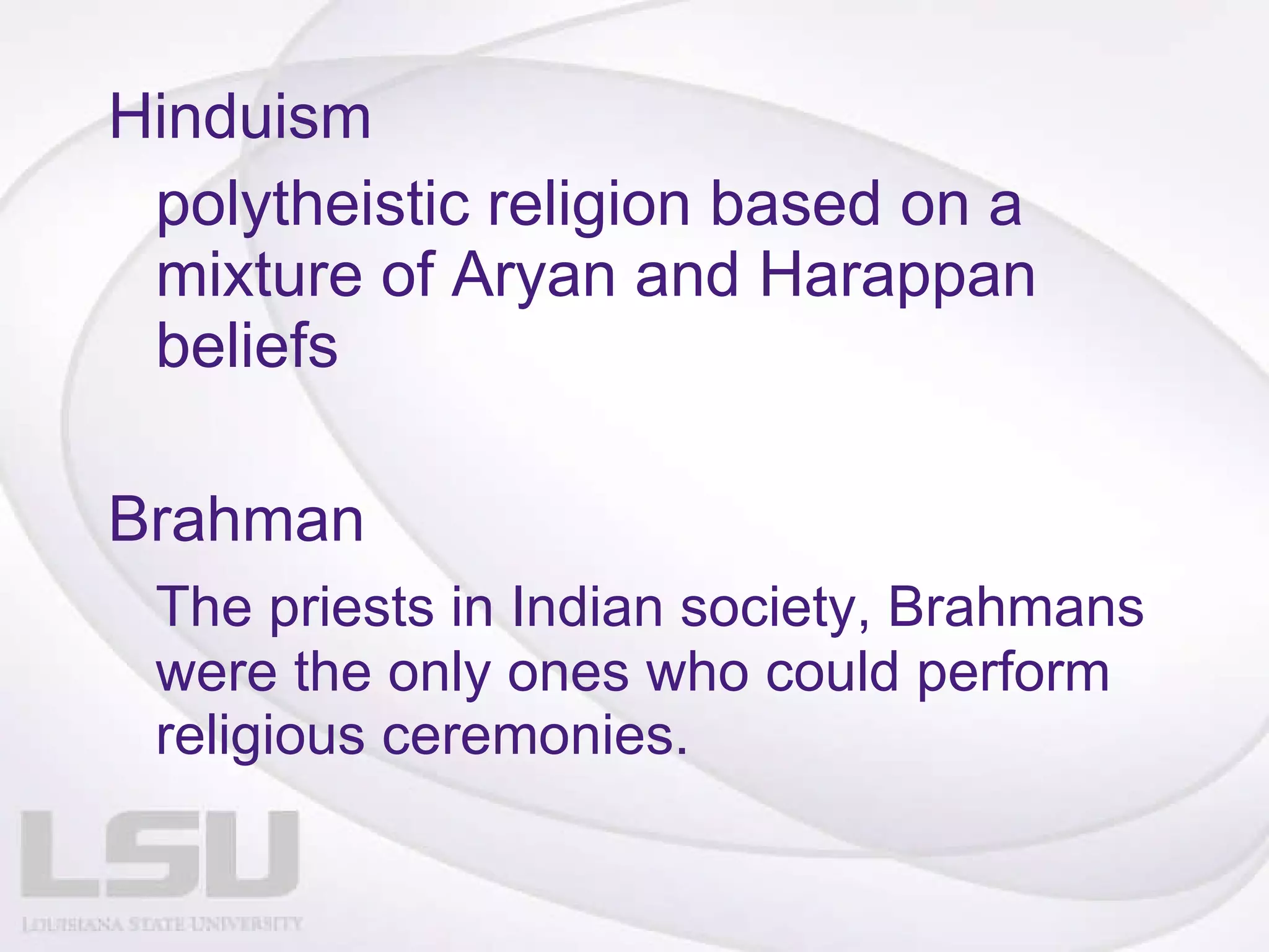 Ch. 6 - Ancient India Vocabulary | PPT