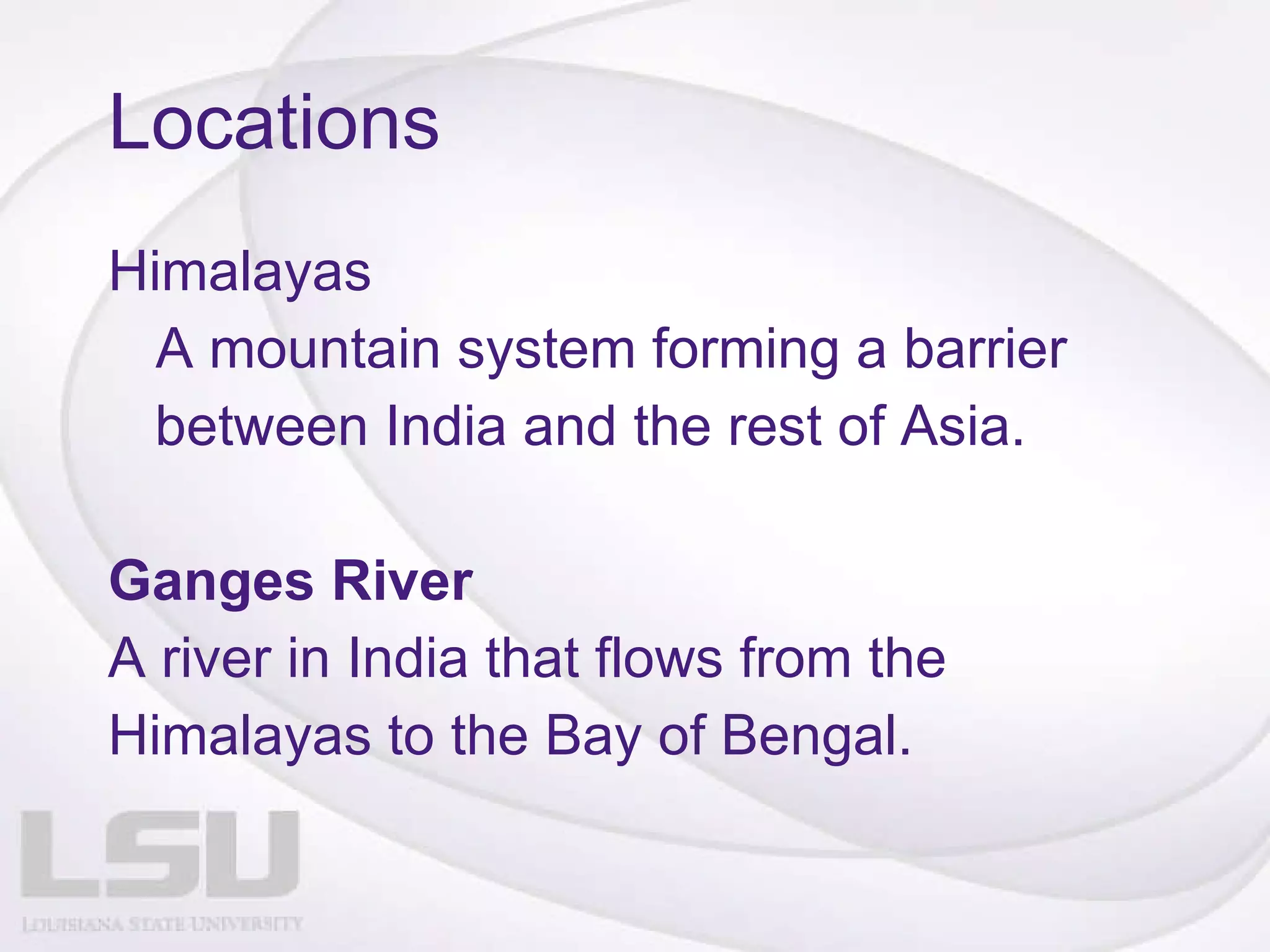 Ch. 6 - Ancient India Vocabulary | PPT