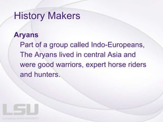 Ch. 6 - Ancient India Vocabulary | PPT