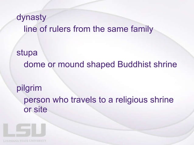 Ch. 6 - Ancient India Vocabulary | PPT