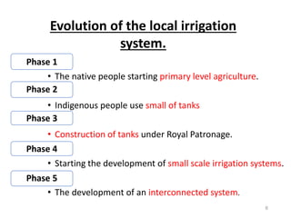 Ancient irrigation system | PPTX