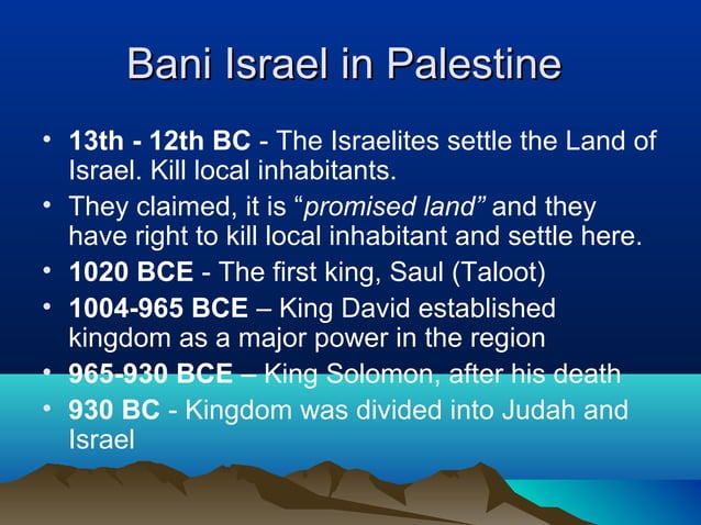 Ancient israelites | PPT | Christianity | Religion & Spirituality