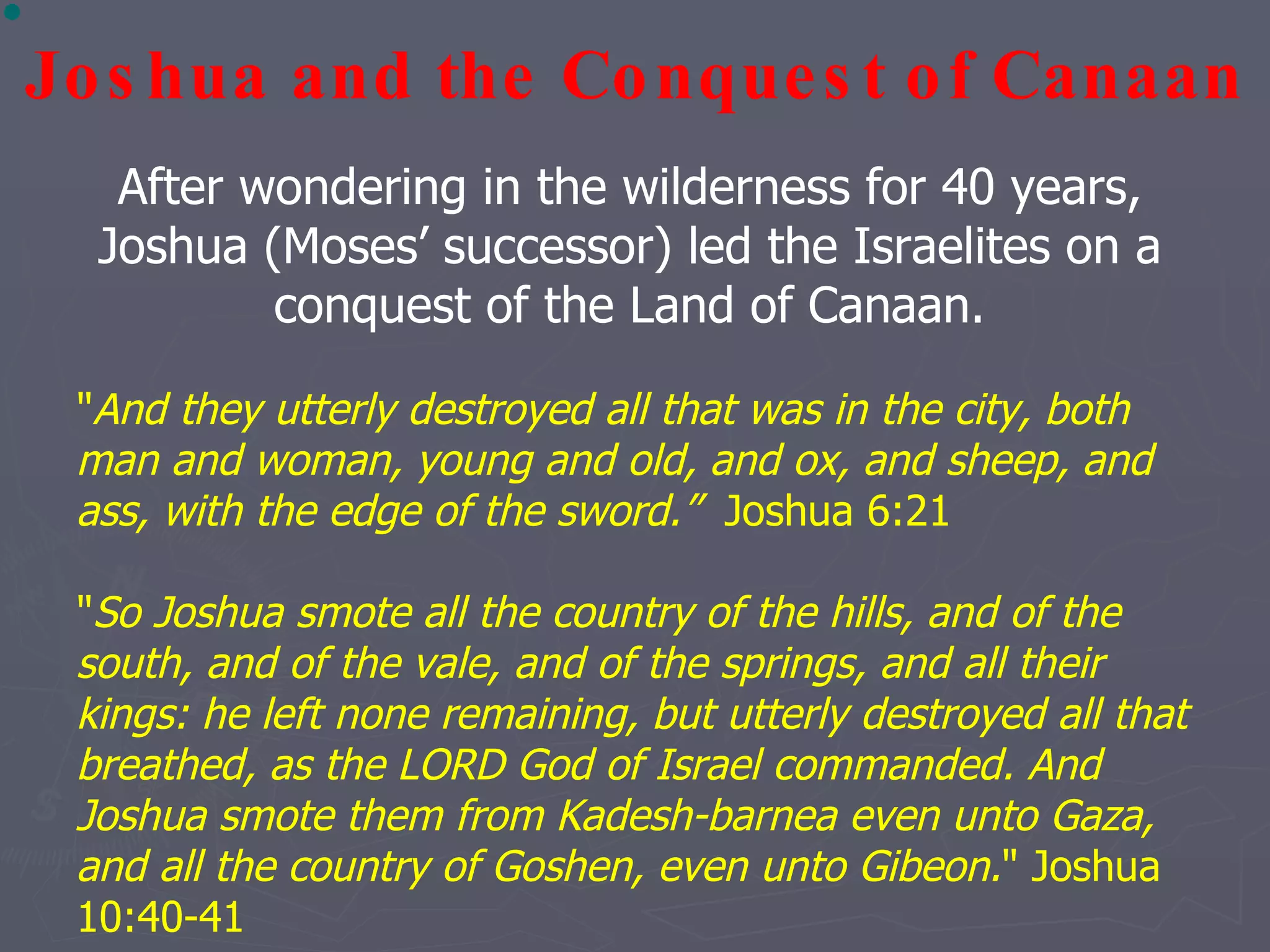 Ancient Israel Powerpoint | PPT