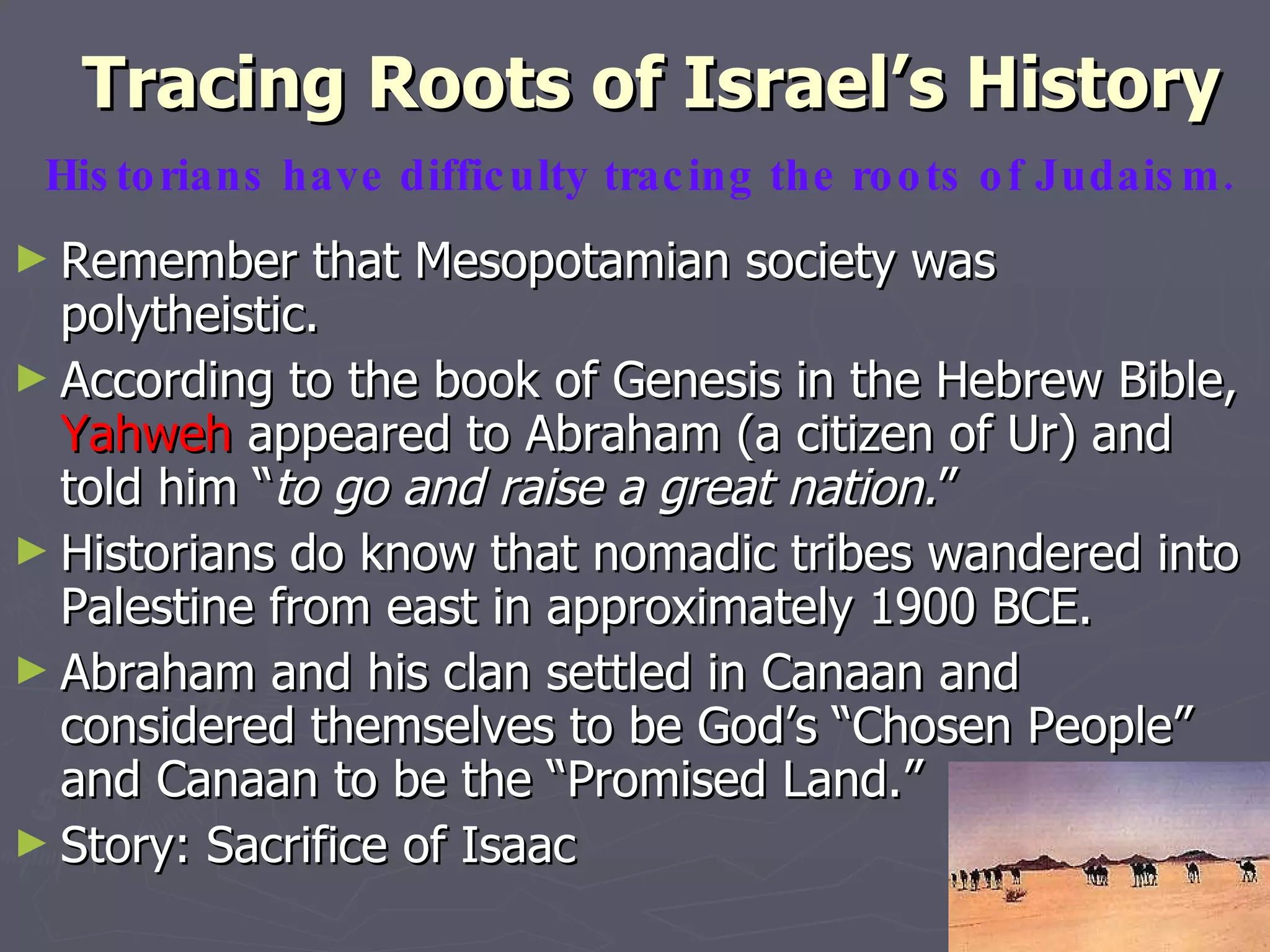 Ancient Israel Powerpoint | PPT
