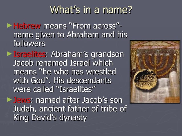 Ancient Israel Powerpoint | PPT