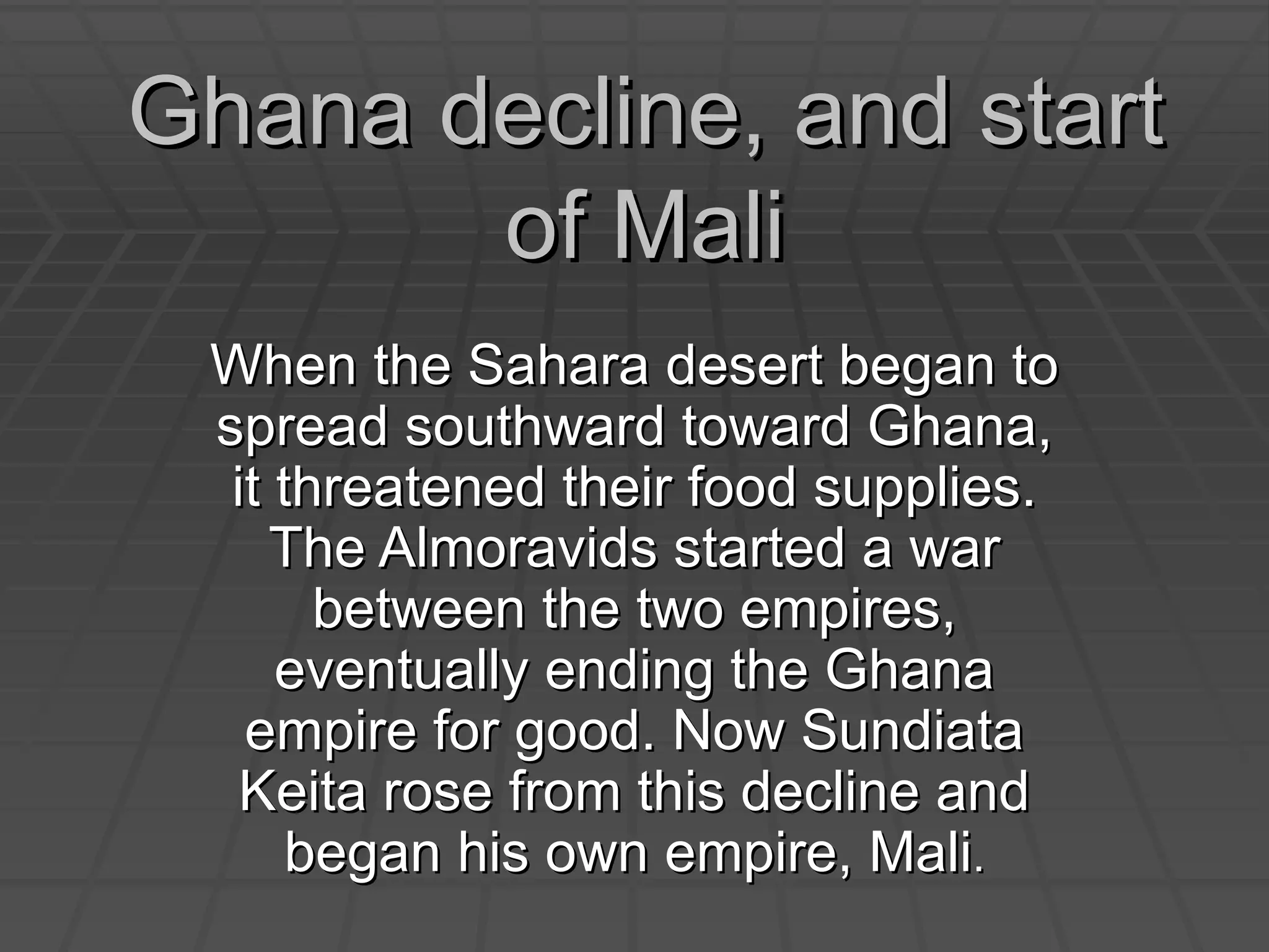 Ancient Kingdom Of Mali 3 | PPT