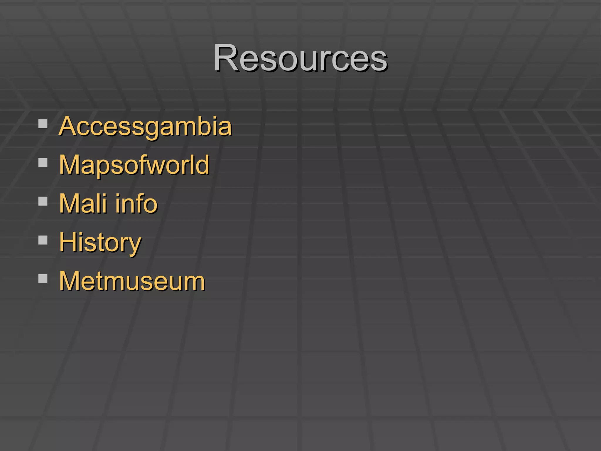 Ancient Kingdom Of Mali 3 | PPT